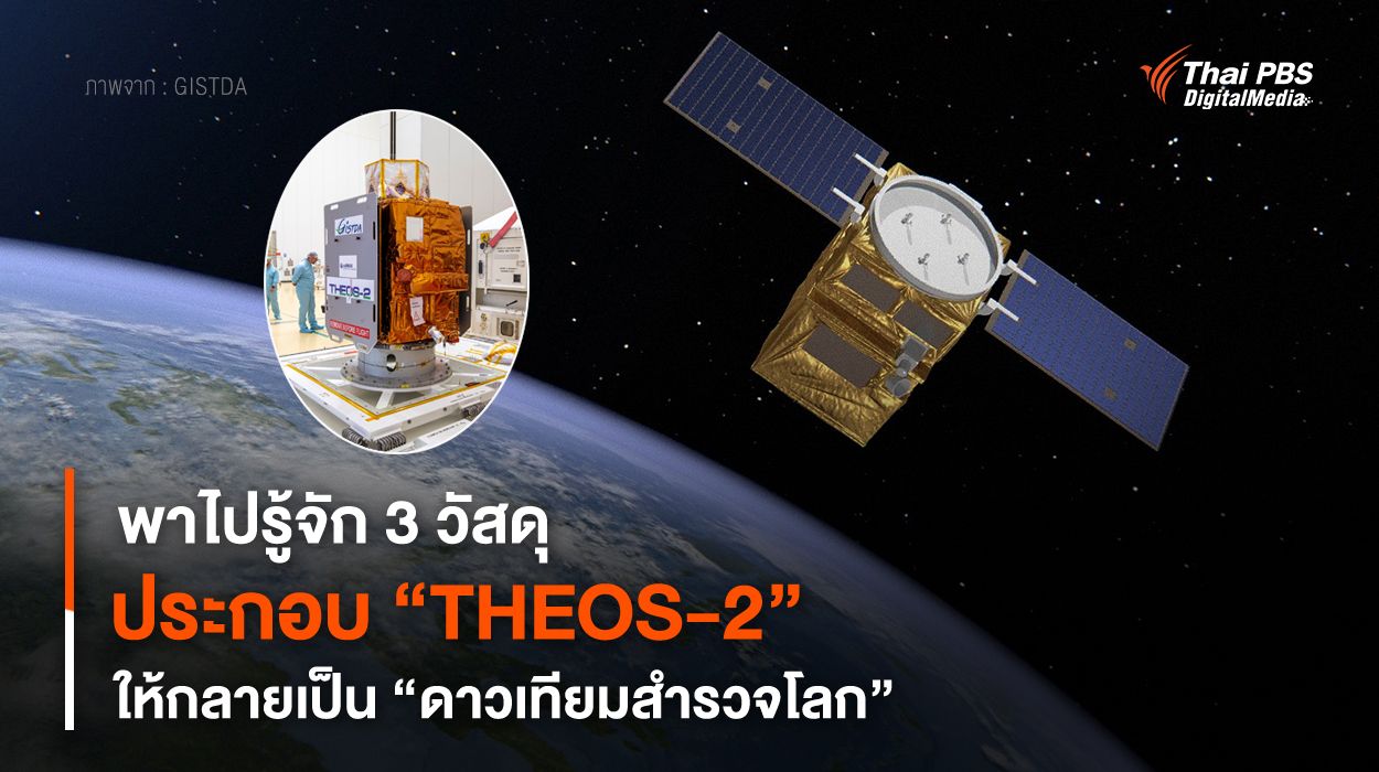 พาไปรู้จัก 3 วัสดุ ประกอบ “THEOS-2” ให้กลายเป็น “ดาวเทียมสำรวจโลก ...