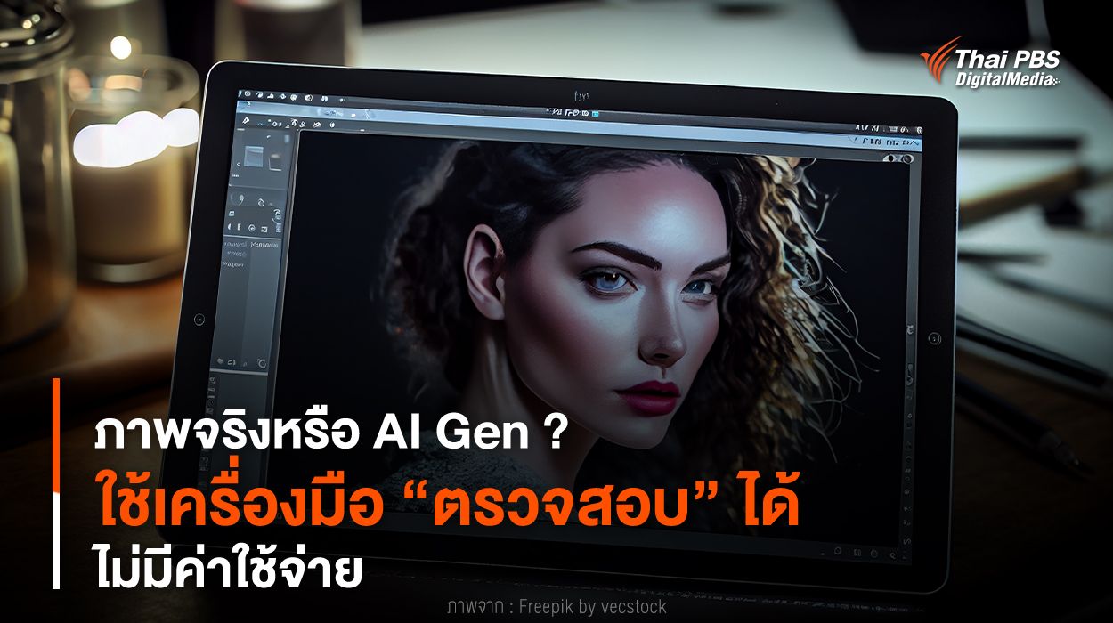ภาพจริงหรือ AI Gen ? ใช้เครื่องมือ “ตรวจสอบ” ได้ไม่มีค่าใช้จ่าย | Thai ...